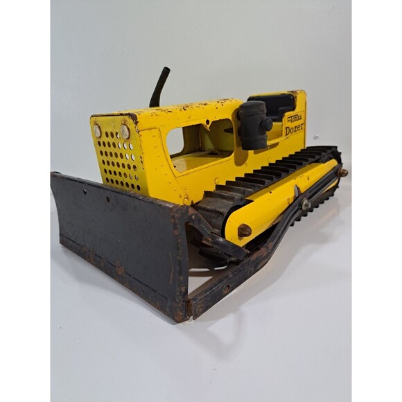 Tonka | Toys | Vintage Pressed Metal Mighty Tonka Dozer Bulldozer ...